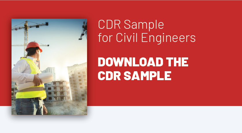 CDR Sample for Civil Engineers - CDR Report Writers Australia