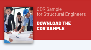 CDR Sample for Structural Engineers - CDR Report Writers Australia