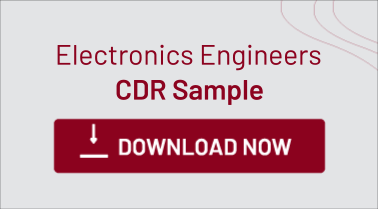 CDR Sample for Electronics Engineers - CDR Report Writers Australia