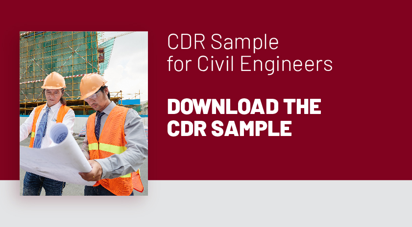CDR Sample for Civil Engineers - CDR Report Writers Australia