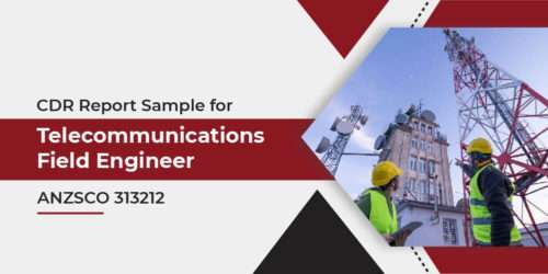 Free CDR Sample for Telecommunications Field Engineers